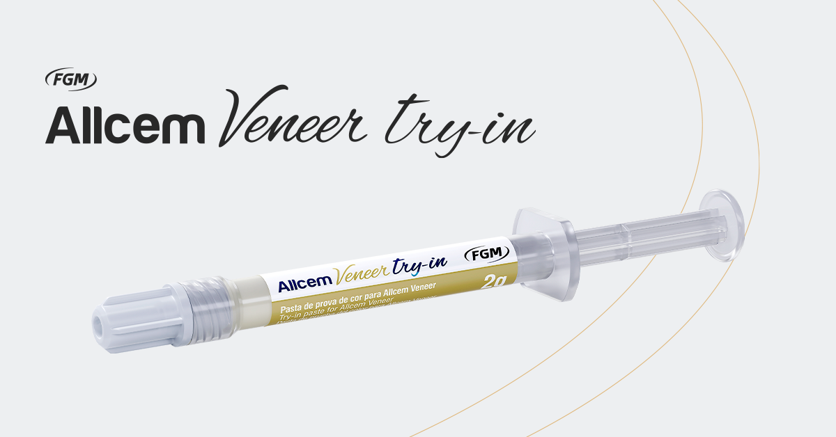 Cimento Resinoso Allcem Veneer Try-in - FGM Dental Group