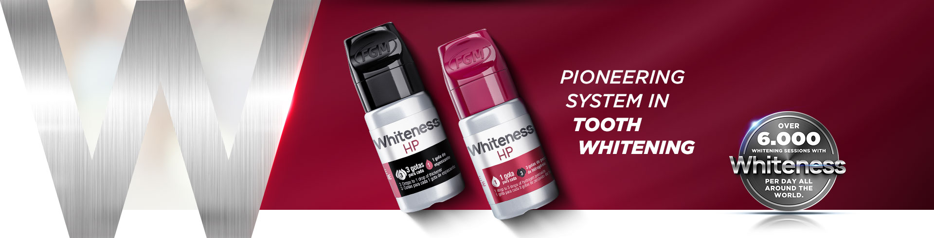 Dental whitening Whiteness HP - FGM Dental Group