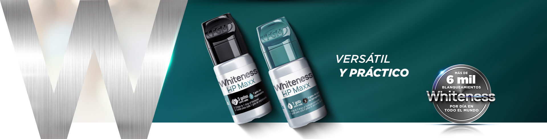 Blanqueador dental Whiteness HP Maxx - FGM Dental Group