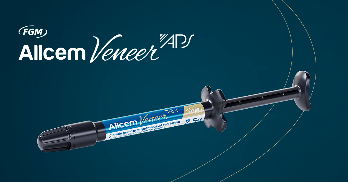 Cimento resinoso Allcem Veneer APS | FGM Dental Group